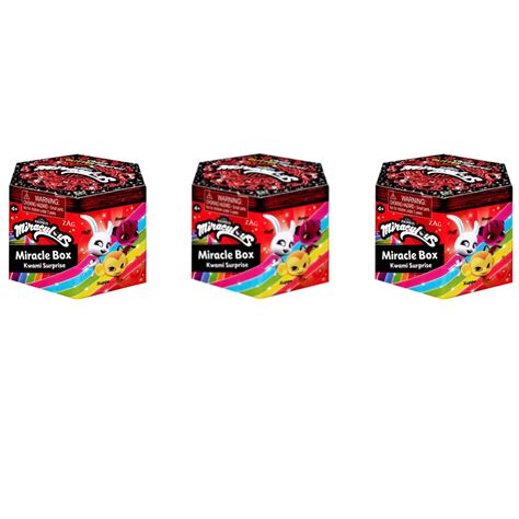 Miraculous Ladybug Miracle Box Kwami Surprise Series Blind Box Desertcart Gb