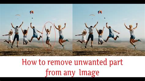 Remove Unwanted Element From The Image Youtube
