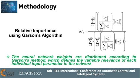Neural Network Based Sensitivity Analysis Velasco Youtube