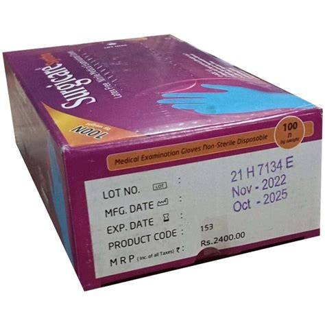 Surgicare Syntho Nitrile Medical Examination Gloves Powder Free At Rs