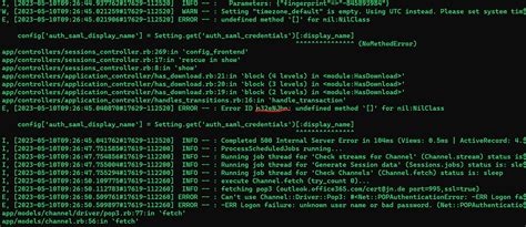 Error Statuscode 500 After Update Technical Assistance Zammad