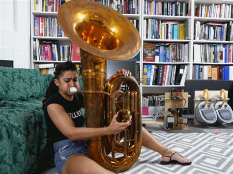 Sahrye Tries To Coax A Sound Out Of The Tuba Mp4 1080p The Inflation