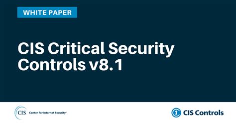 Cis Critical Security Controls V81