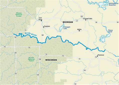 Deschutes River Map Us Maps