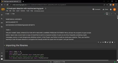 Maha Lakshmi B On Linkedin Datascience Milestoneachieved Oasisinfobyte