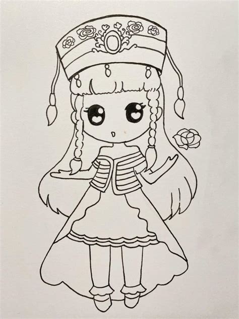 叶罗丽公主简笔画大全 叶罗丽公主简笔画大全和仙子简笔画大全 画趣文库（我爱生活）