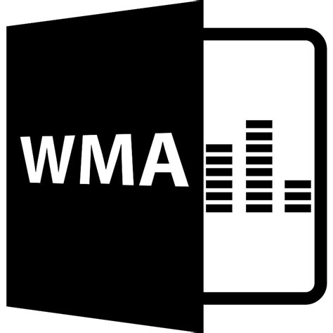 Wma Open File Format Vector SVG Icon SVG Repo