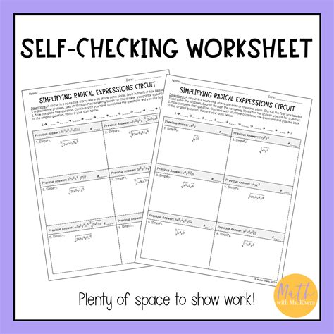 Simplifying Radical Expressions With Variables Differentiated Circuit