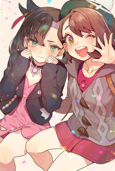 Cute Marnie And Gloria Pokegals