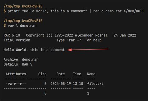 Ansi Escape Injection Vulnerability In Winrar By Siddharth Dushantha