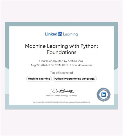 Aditi Mishra On Linkedin Machinelearning Ml Linkedinlearning