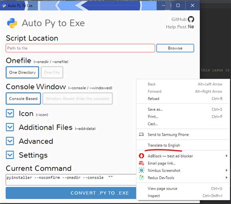 use auto py to exe in chinese · issue 153 · brentvollebregt auto py to