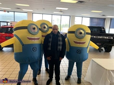 Gru And His Minions Costume Unique Diy Costumes