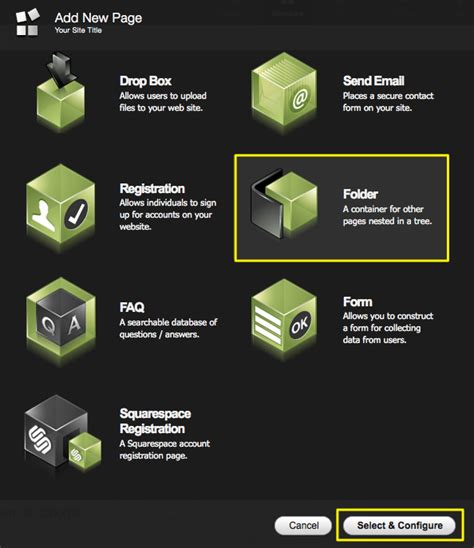 creating drop down navigation menus squarespace 5