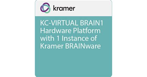 Kramer KC Virtual Brain Hardware Platform KC VIRTUAL BRAIN B H