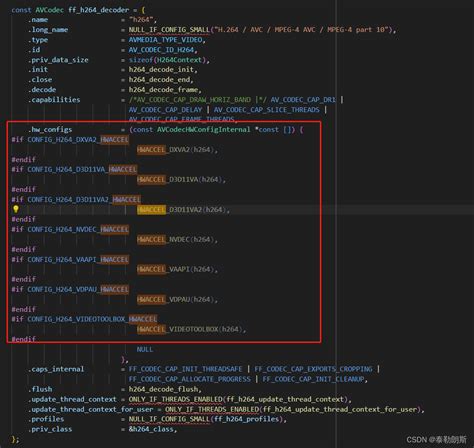 Ffmpeg之avhwaccelffmpeg Hwaccel Csdn博客