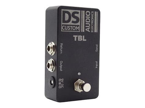 DS Custom Audio Electronics TBL True Bypass Looper Black Reverb