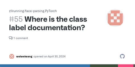 Where Is The Class Label Documentation · Issue 55 · Zllrunningface Parsingpytorch · Github