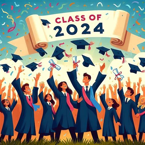 A Poster Of A Class Of Class Of The Year Of The Year Premium Ai