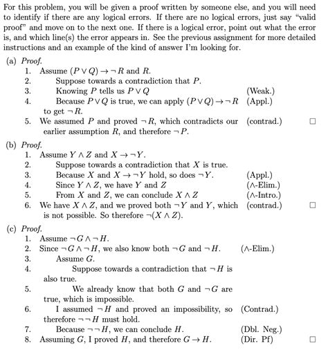 Solved For This Problem You Will Be Given A Proof Written