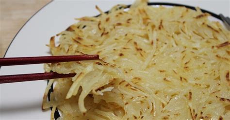 바삭바삭한 감자채전