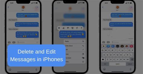IOS 16 How To Delete And Edit Messages In IPhones