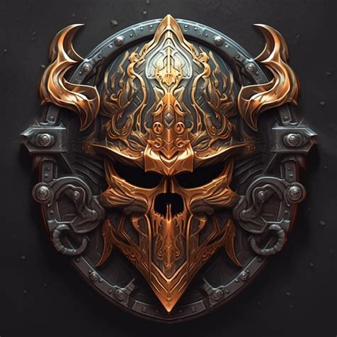 Premium Ai Image Cool And Realistic Warrior Helmet