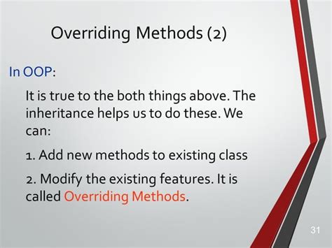 Java OOP Programming Language Part 5 Inheritance PPT