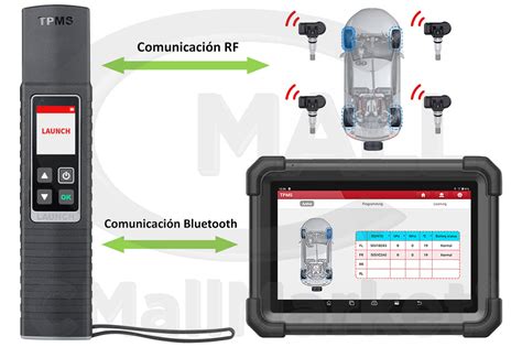 Programador Activador TPMS LAUNCH TSGUN Para Sensores Presion Llantas