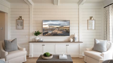 16 Shiplap Tv Wall Ideas To Upgrade Your Living Room Opple House