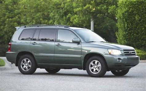 2004 Toyota Highlander Review And Ratings Edmunds