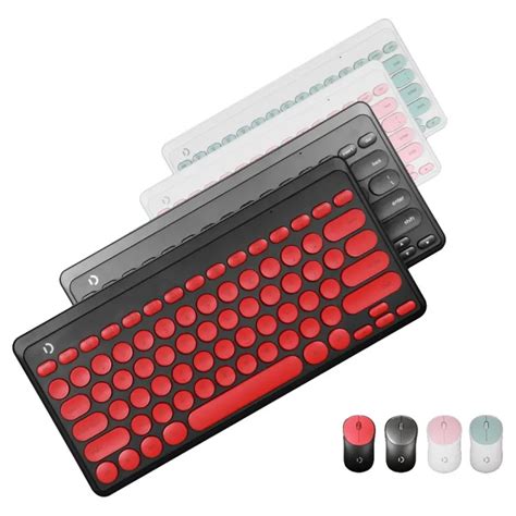 Keyboard For Laptop Wireless Keyboard And Mouse Combo Portable Silent Chocolate Key Ultra Thin