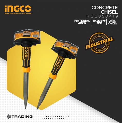 Ingco Concrete Chisel Hcc850419 Lazada Ph