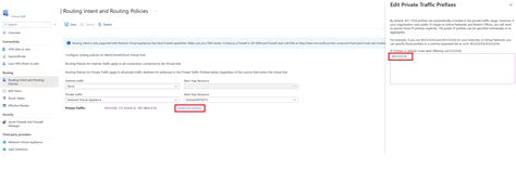 How To Configure Virtual WAN Hub Routing Policies Azure Virtual WAN Microsoft Learn