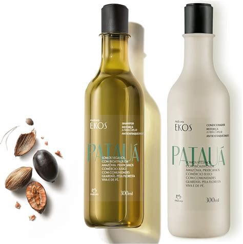 Shampoo Patauá Ekos 300ml E Condicionador Patauá Ekos 300ml Br