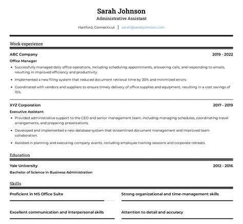 Simple CV Template