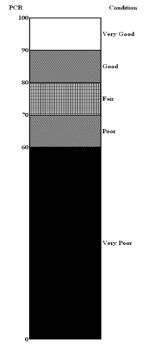 1 1 Pavement Condition Rating Scale Download Scientific Diagram