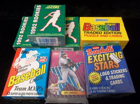 Lot Detail Small Baseball Set Lot Of 11
