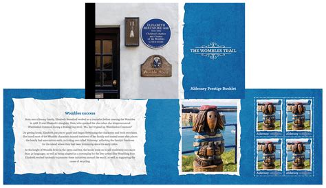 Alderney Stamps The Wombles Trail Tidy Bag