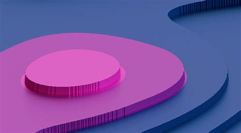 둥근 모양의 배경 모형 제품 전시를 위한 기하학 모양 플랫폼 현대적인 무대가 있는 최소한의 분홍색과 파란색 연단 3d 렌더링 그림입니다 0명에 대한 스톡 사진 및 기타