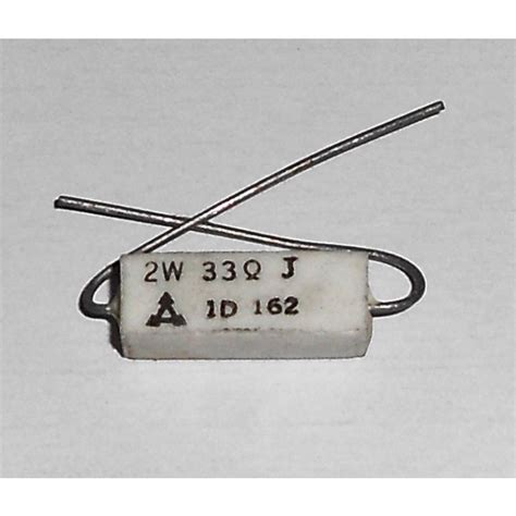 Resistor Ceramico 2w 33 Ohms 18 X 6 Mm Shopee Brasil