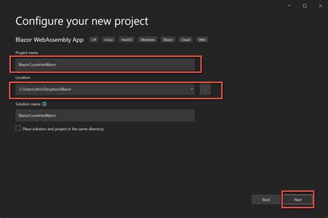 Getting Started Blazor Web Assembly