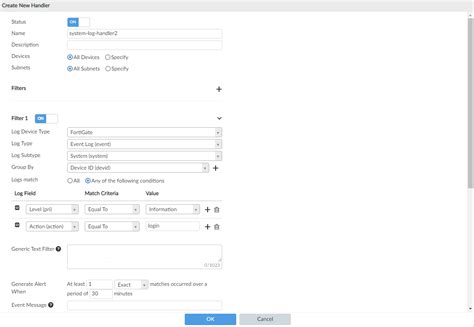 Fortianalyzer Event Handler Trigger Fortigate Fortios 7 6 1 Fortinet Document Library