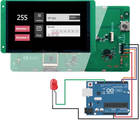 Дисплей Dwin Uart Блоки Arduino Ardublock