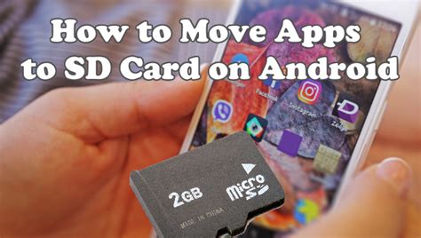 How To Transfer Apps To An SD Card On Android