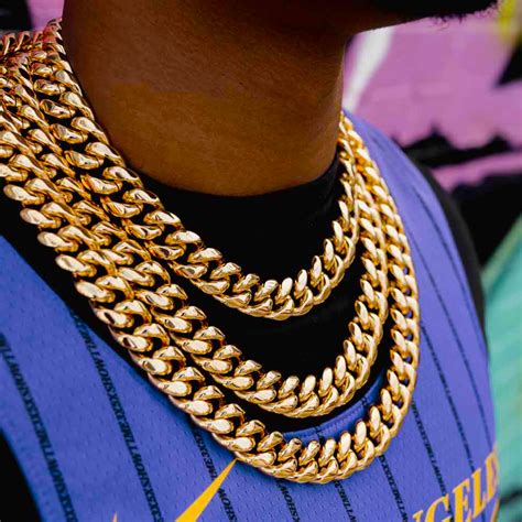 Cuban Link Chain 18mm The Gold Gods