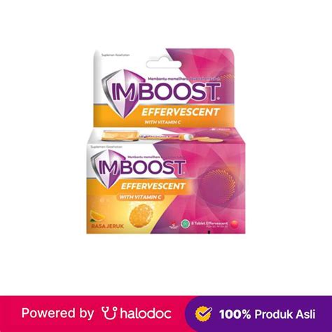 Jual Imboost Effervescent Rasa Jeruk 8 Tablet Di Seller Apotek