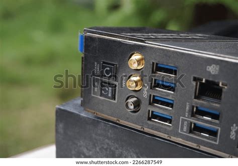 Input Output On Motherboard Very Complete Stock Photo 2266287549 Shutterstock