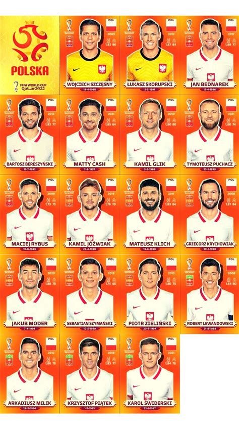 All Stickers Poland Panini World Cup 2022 Fifa World Cup World Cup Fifa