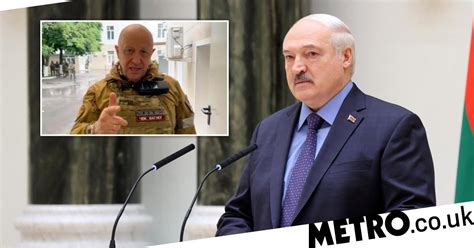 Belarus President Lukashenko Confirms Wagner Chief Prigozhins Arrival